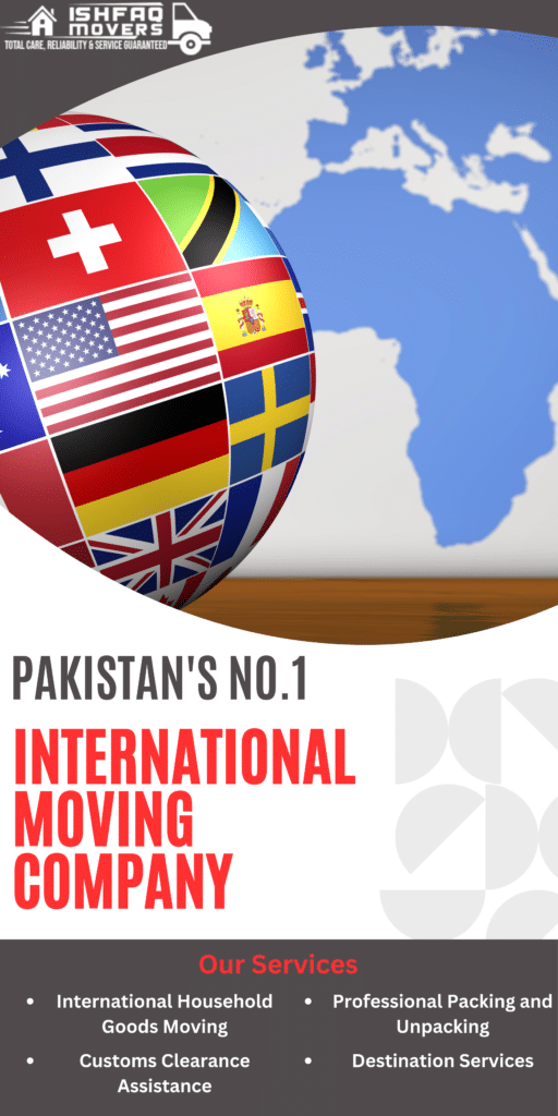 Pakistan's #1 International Relocation Services-IshfaqMovers